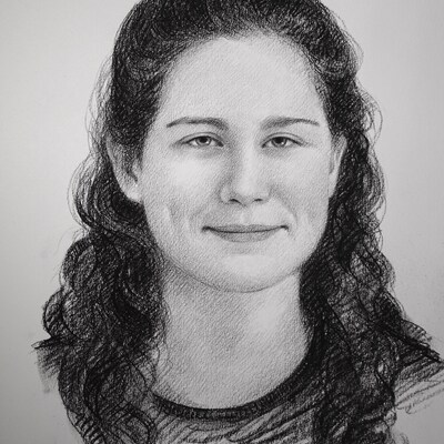 Charcoal Portrait Charcoal Sketch From Photo Fine Art CUSTOM Portrait ...