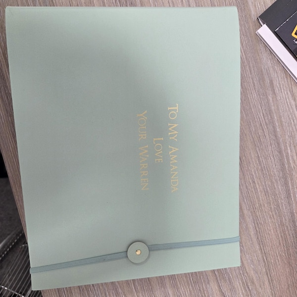Handmade Address Book With Gold Bee Personalised - Etsy