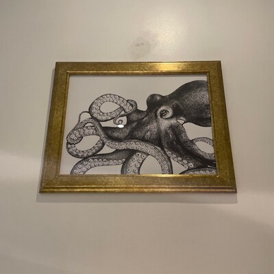 Printable 'dotwork Octopus' Wall Art / INSTANT DIGITAL DOWNLOAD - Etsy