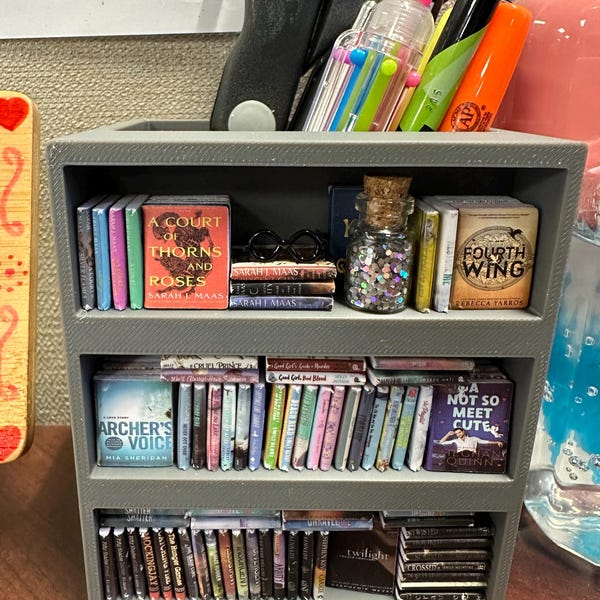 Acotar Inspired Book Nook Fantasy Books Bat Boys Reading Gifts Fantasy ...