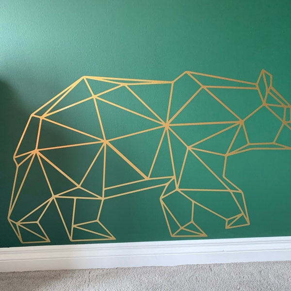 Eagle, Geometric, Animals, Geometric Wall Art, Decal, Eagle Decor ...