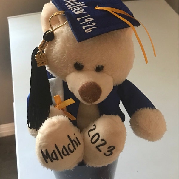 Custom Graduation Bear, Graduation 2025, Graduation Gifts, Graduation ...