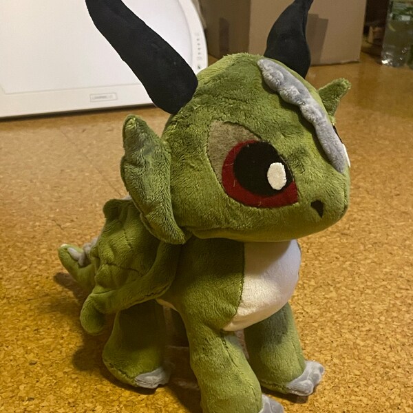 Wyvern & Dragon Chibi Plush Sewing Pattern .pdf Tutorial - Etsy