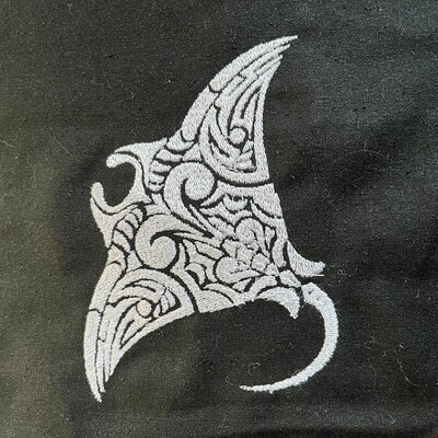 Sea Stingray Machine Embroidery Design Stingray Files 9 Sizes Instant ...