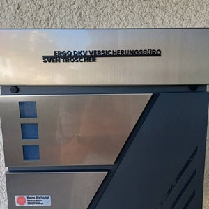 Personalized Name Plate for Mailbox Family Name Door Sign Family Name ...