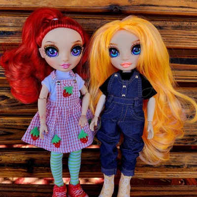 Custom Blythe Strawberry Outfit, Blythe Shoes, Blythe Clothes, Blythe ...