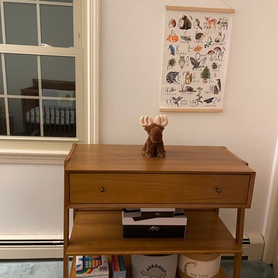 Woodland Alphabet Poster Woodland Nursery Decor Educational Posters ...