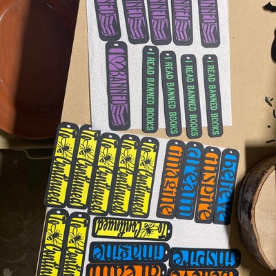 Banned Books Bookmark Set SVG File for Cricut and Silhouette - Etsy
