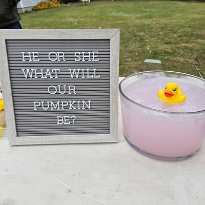 Waddle It Be Rubber Duck Gender Reveal Fizz by Mail Pregnancy ...