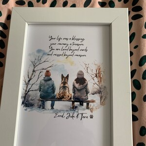 Dog Bereavement Gift, Pet Loss Gifts, Dog Memorial Gift, Dog Loss, Rip ...