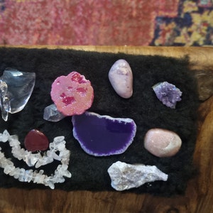 Fire Crystal, Raw Crystal Cluster, Flame Crystal Points, Dragon Breath ...