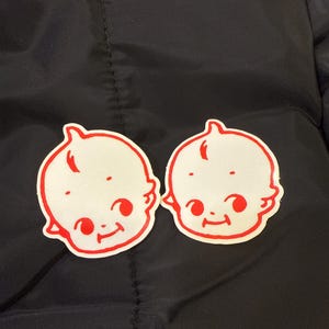 Kewpie Doll Glitter Sticker 2" X 2" - Laptop, Phone, Window Sticker - Etsy