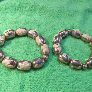 Ribbon Beads Cancer Awareness Glass Beads for Jewelry Making | Etsy