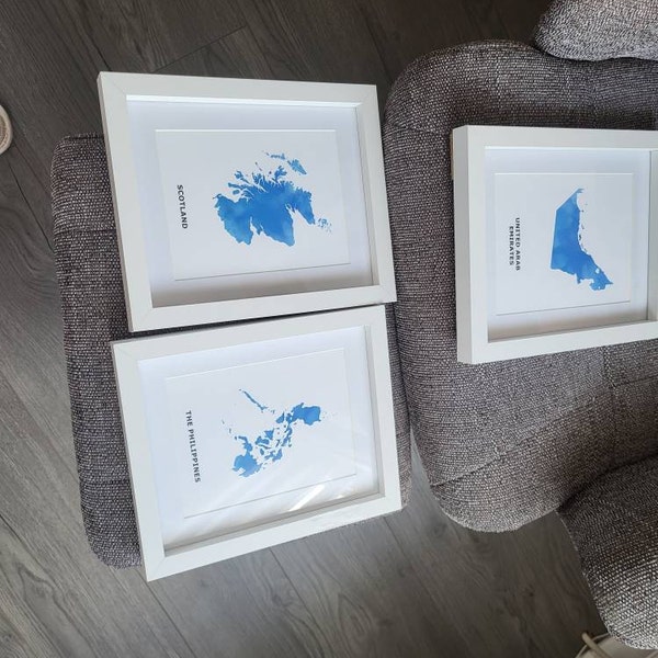 Family and Friends Long Distance Personalised Photo Gift, Moving ...