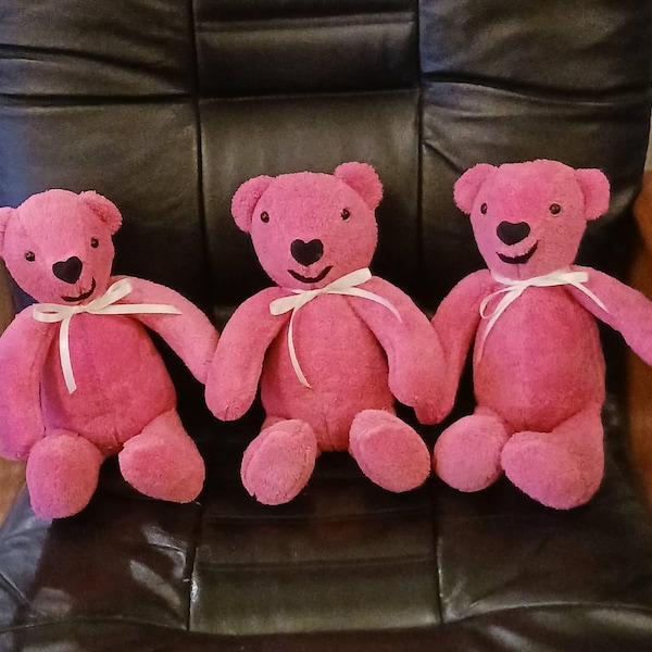Memory Bear Pattern Sewing Tutorial Mega Bundle 6 Sizes Etsy 4030