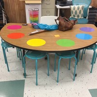 20 Line Markers, Classroom Vinyl, Circles, Custom Vinyl, Classroom Aide ...