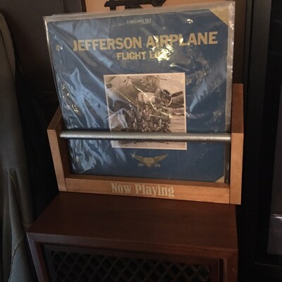 Now Playing Wall Mount Record Rack Single Size - Etsy