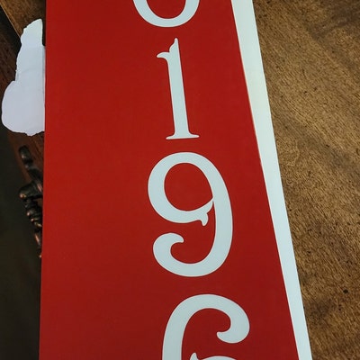 12x6 Reflective Custom Address Sign - Etsy