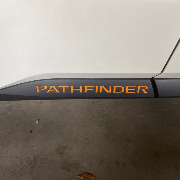 Letters Door Decal Inlay Compatible With Nissan Pathfinder Sticker for ...