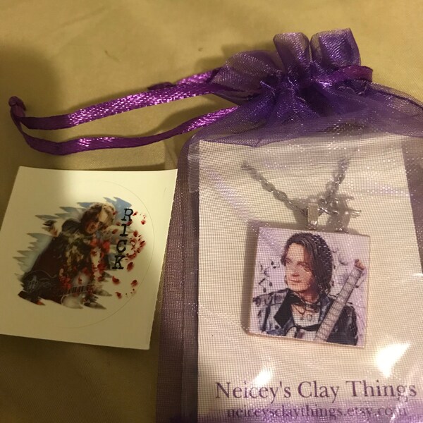 Rick Springfield Art, Music Vinyl Sticker, 80s Music Gift, Waterproof ...