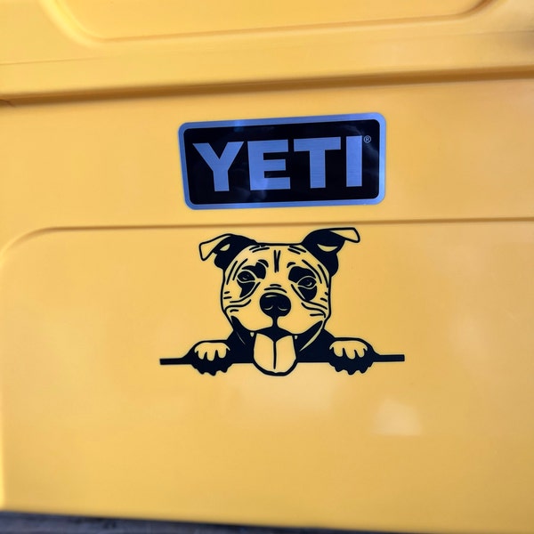 Pit Bull on Board Sticker | Pitty Decal | Pitty Sticker | Pit Bull ...