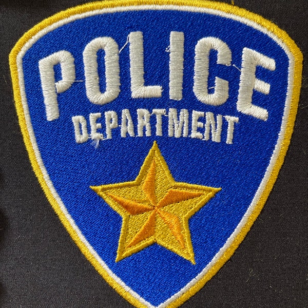 Police Badge Machine Embroidery Design / Cop Embroidery Pattern/ Police ...