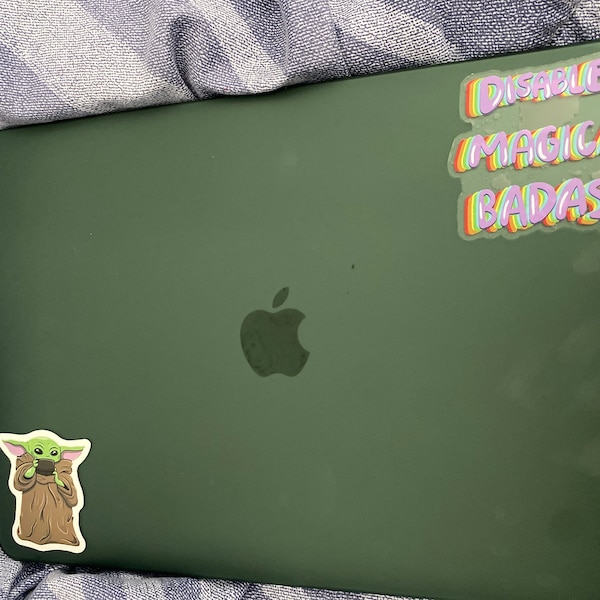 Disability Pride Sticker - Disabled Magical Badass Clear Sticker ...