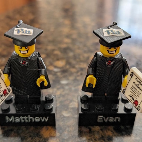 Personalised Engraved LEGO® Brick & Minifigure Karate Judo Martial Arts ...