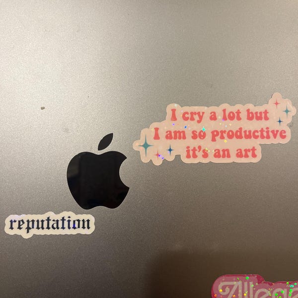 Down Bad Sticker Crying at the Gym TTPD Sticker Tortured Poets Album ...