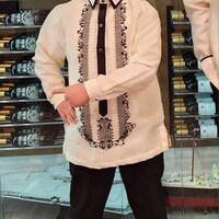 Traditional Filipino Katipunero Long Sleeve Costume Set - Bonifacio ...