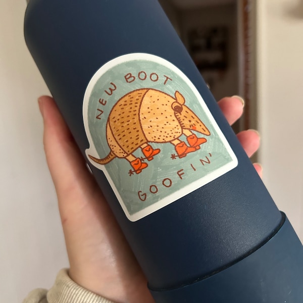 New Boot Goofin' Vinyl Sticker - Etsy