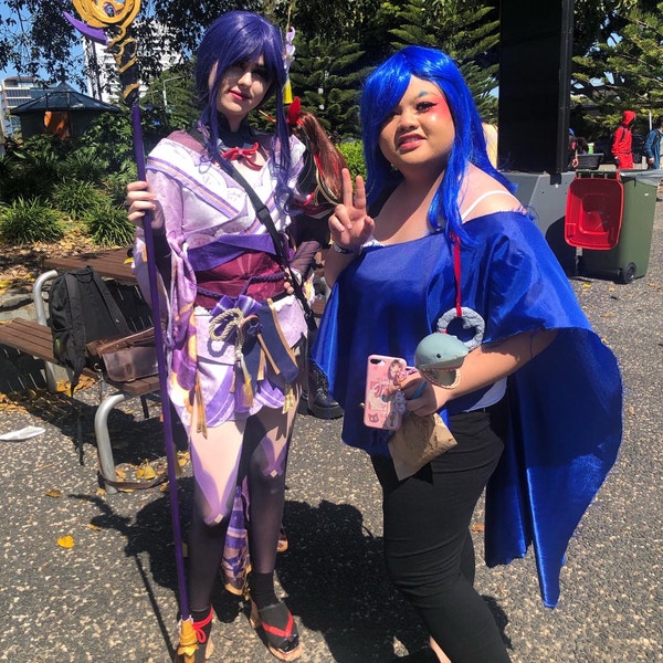 Genshin Impact Cosplay Prop - Engulfing Lightning , DIY Digital ...