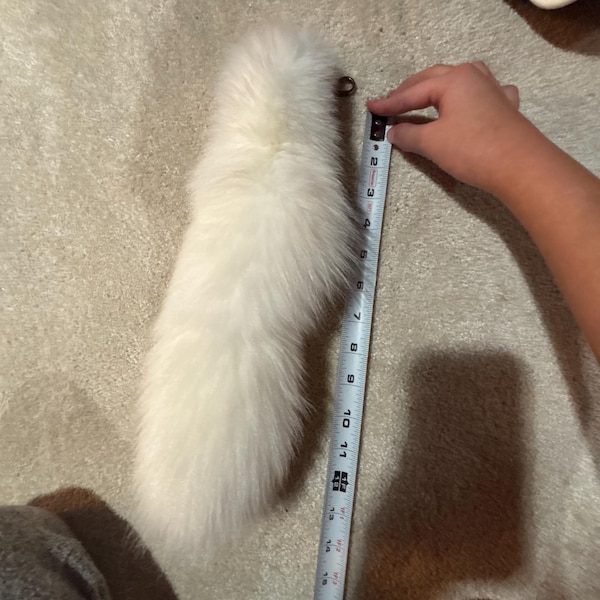 Artic Fox Tails and Silver Fox Tails - Etsy
