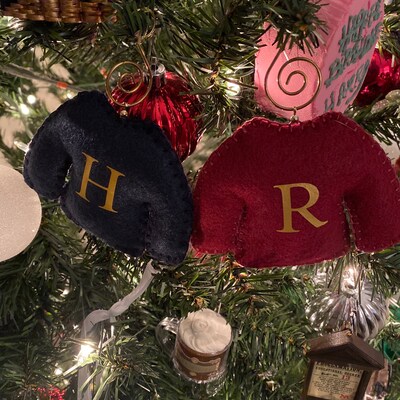 Harry Potter and Ron Weasley Christmas Sweater Tree Ornaments Set - Etsy