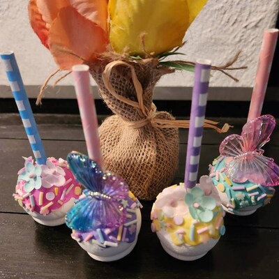 Happy Birthday Faux Cupcake Happy Birthday Sign Fake Birthday Cupcakes ...