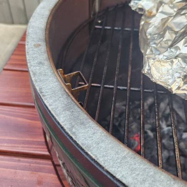 Stainless Steel Grate Risers for the Mini Max Big Green Egg Set of 3 ...