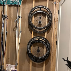 MTB, Road Bike,bmx, Wheelset Wall Mount, Carbon Wheels Holder Bracket ...