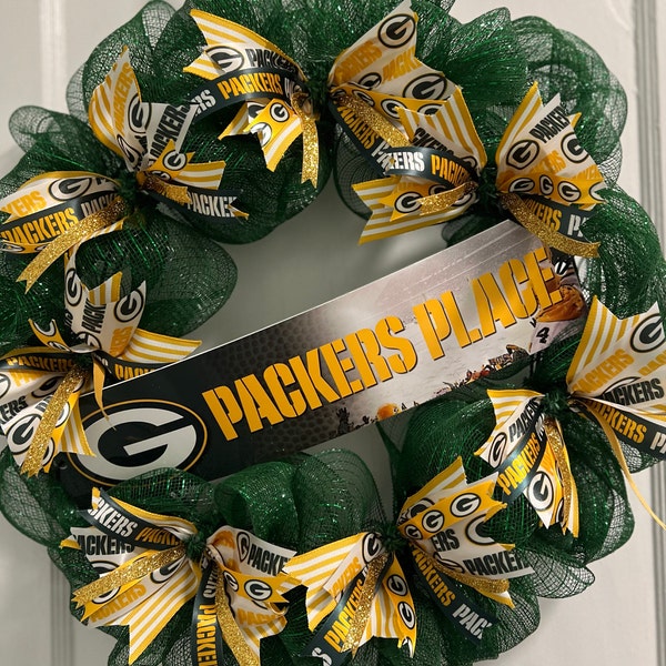 NFL Green Bay Packers Ribbon, 4-pack of Ribbon, Licensed NFL Offray ...