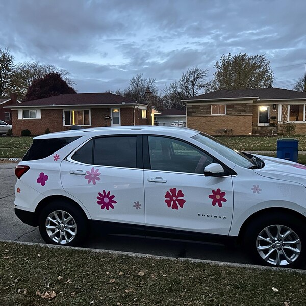 Ladybug Decals — Premium Fabric Art Car Decal, Peel & Stick Wall Mural ...