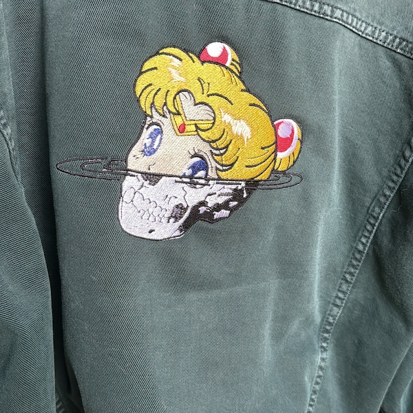 Anime Fan Art Embroidery, Anime Embroidery Design, Machine Embroidery ...