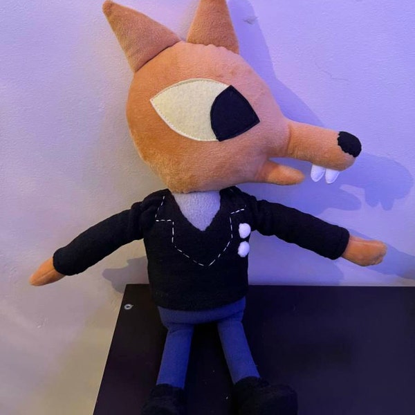 Gregg Plush Night in the Woods Game Insired - Handmade Plush Doll, 14.6 ...