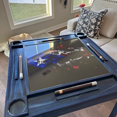 Wood Domino Table Made to Order. Miami Dolphin Team We Can - Etsy