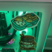 Potato Chips Vinyl Sticker Bag of Chips Sticker Cute Food Sticker ...