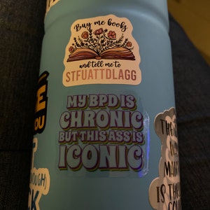 BPD Sticker DBT Skills BPD Warrior Borderline Gift - Etsy