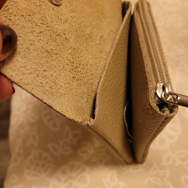 Camel Light Cognac Suede Leather Bag for Women With Extra Patterned ...