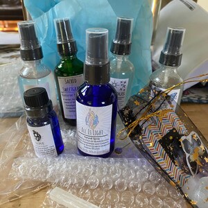 AETHER Element Spray / Mugwort Water Lily Myrrh Frankincense Moldavite Charged Spring Water - Etsy