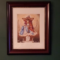 Catholic Christian Icon of the Call of Saint Peter. Jesus in the Boat ...