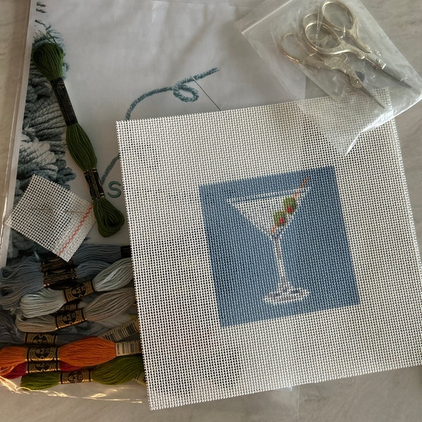 Winnie the Pooh's Honey Needlepoint Christmas Ornament DIY Kit - Etsy