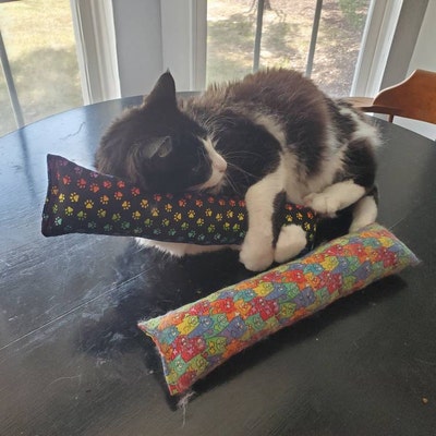 16 Catnip Toy Large Kicker Cat Toy Cat Gift Organic Catnip Large Kicker Toy - Etsy