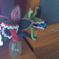 Crochet Peace Lily Pattern Photo Tutorial Crochet Plant Pattern - Etsy UK